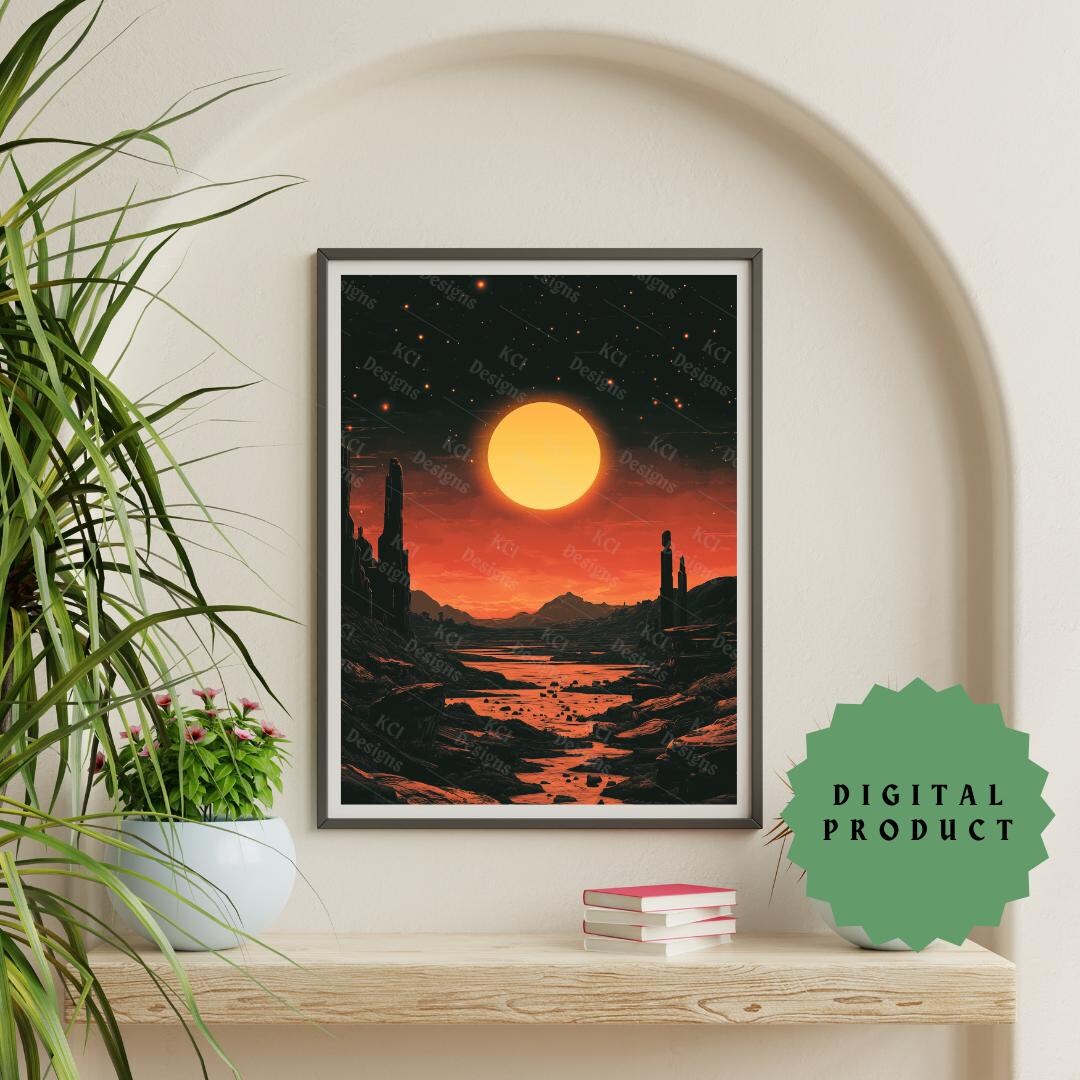 Rimworld Game Art Poster: Gamer Decor, Video Game Print, High ...