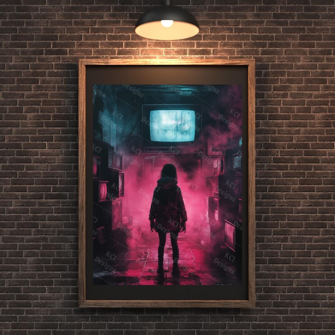 Phasmophobia Printed Gamer Decor Poster, Wall Art, Video Game Print ...