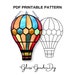 Stained Glass House Pattern PDF DIY Printable Template - Etsy