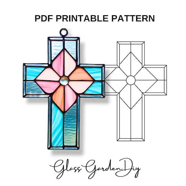 Stained Glass Christian Ornament - Etsy