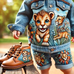 Custom Hand Painted Childrens Clothing and Shoes: Create a Unique Look ...