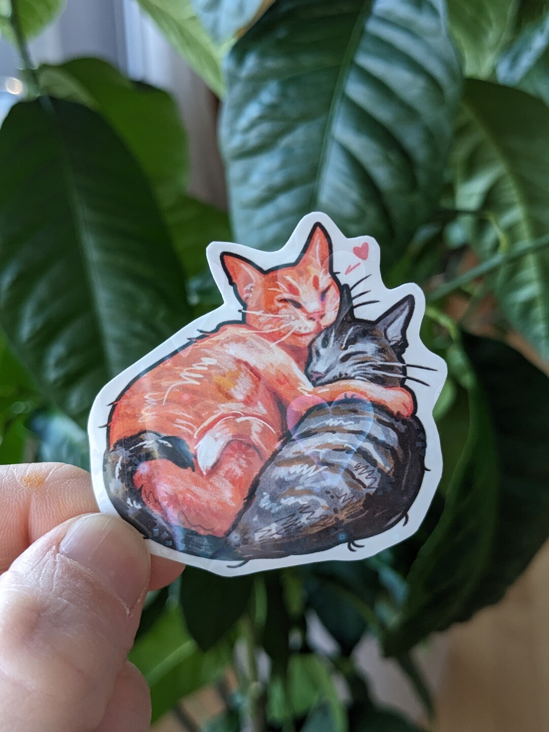 Sticker | Love Cats - Etsy