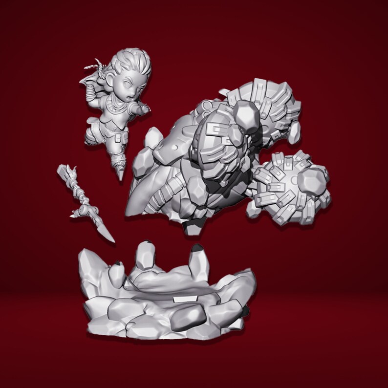 Aloy Horizon Zero Dawn STL, Aloy 3D Model, Aloy 3D Print Files, Aloy ... Aloy Horizon Zero Dawn STL, Aloy 3D Model, Aloy 3D Print Files, Aloy ...