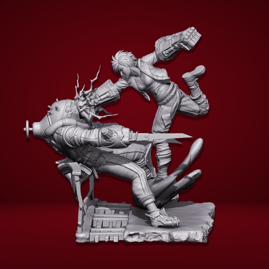 Vi Arcane STL Vi 3D Model Vi 3D Print Files Vi Diorama - Etsy