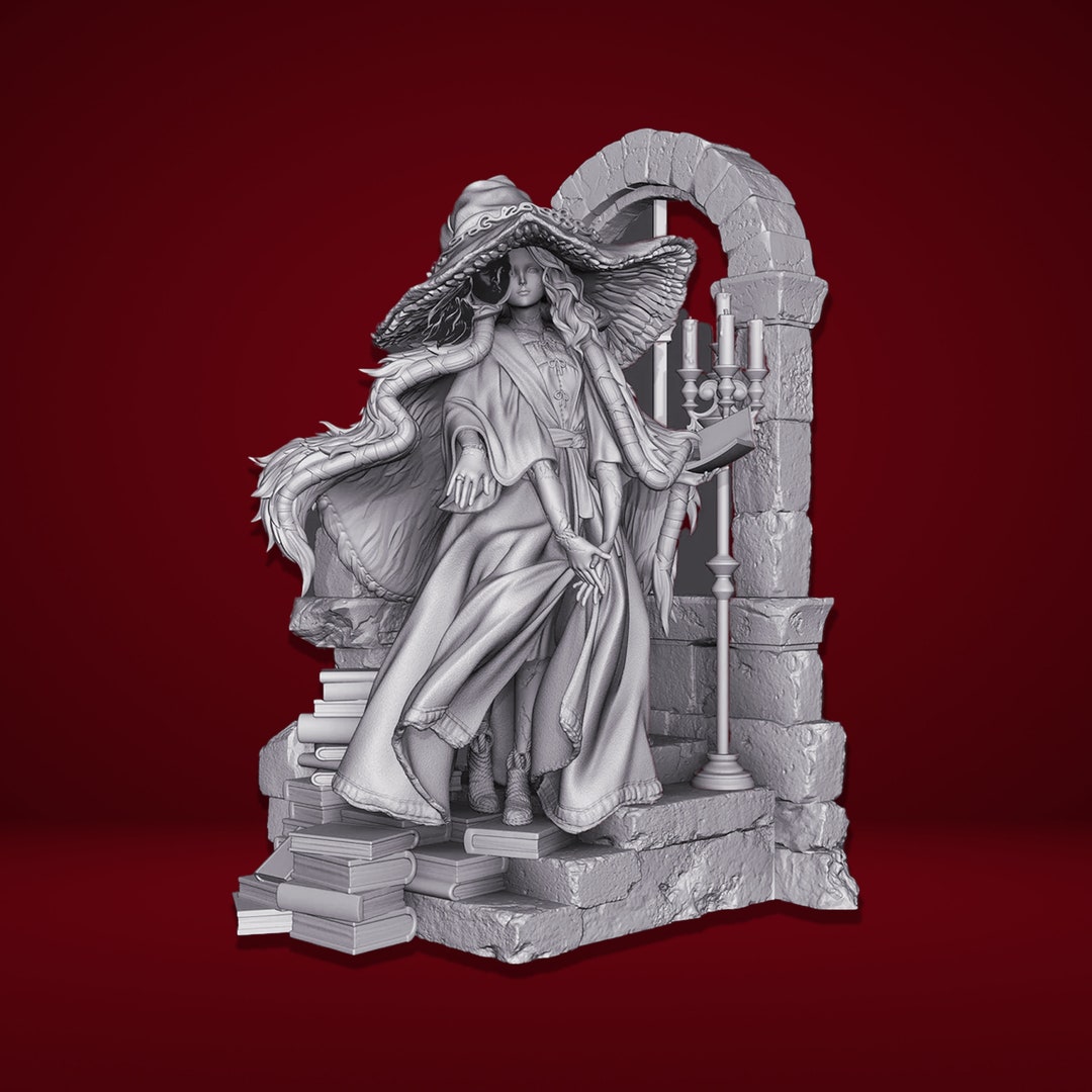 Ranni the Witch Elden Ring STL, Ranni 3D Model, Ranni 3D Print Files ...