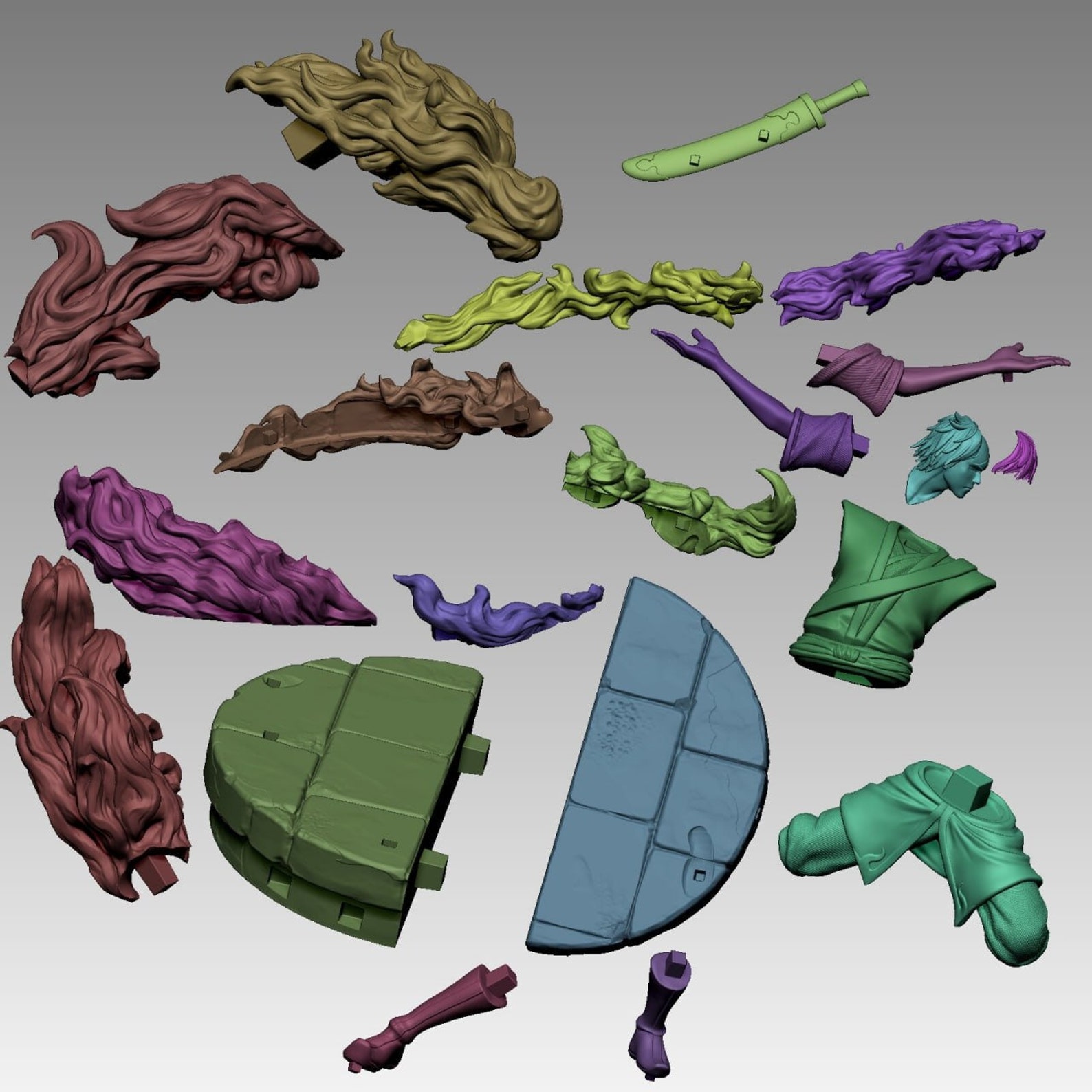 Zuko Avatar STL Azula 3D Model Zuko 3D Print Files Avatar - Etsy