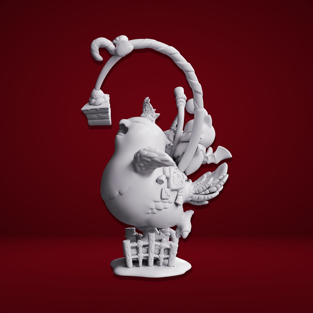 Chocobo Final Fantasy STL Chocobo 3D Model Chocobo 3D - Etsy Australia