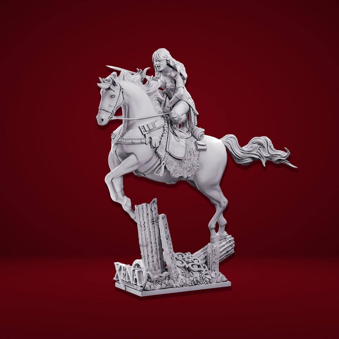 Warrior Princess Xena STL Xena 3D Model Xena 3D Print Files - Etsy