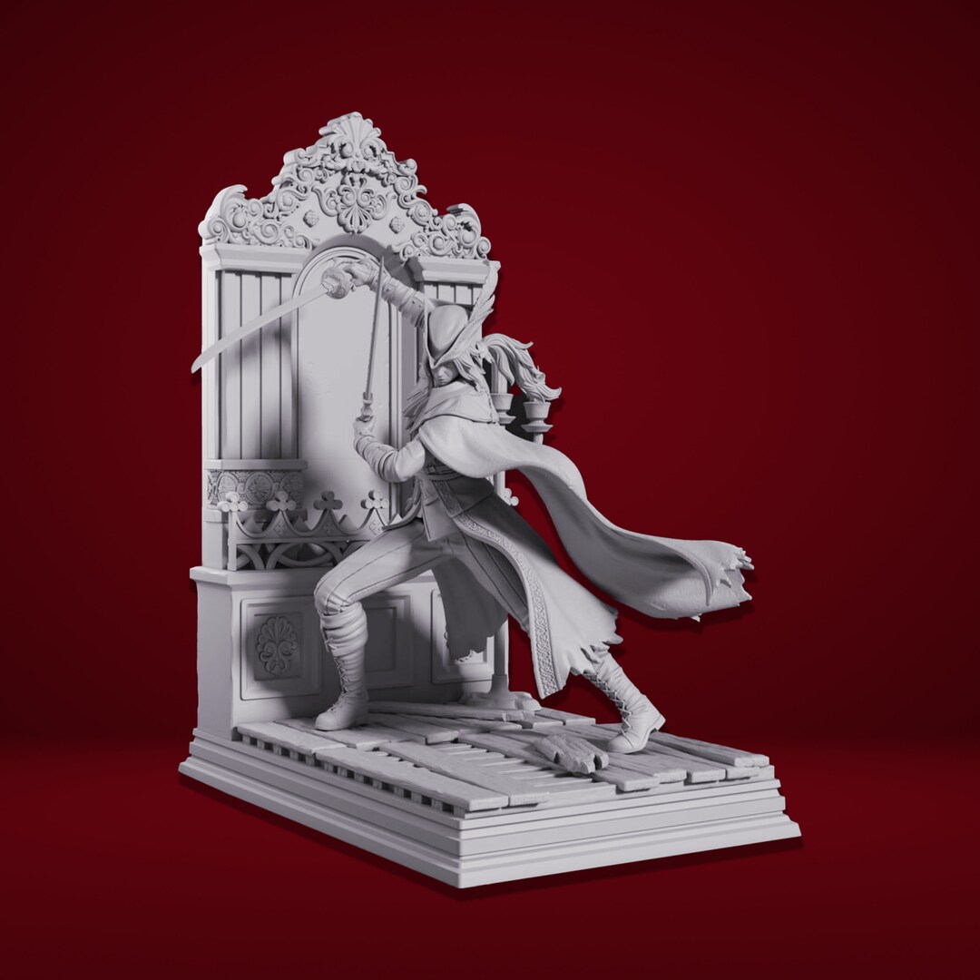 Lady Maria STL, Lady Maria 3D Model, Lady Maria 3D Print Files ...