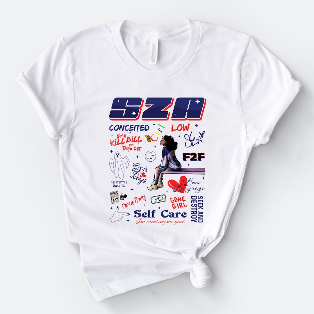 SZA SOS Shirt Vintage SZA Full Tracklist Shirt S.Z.A S.O.S Shirt Sza ...