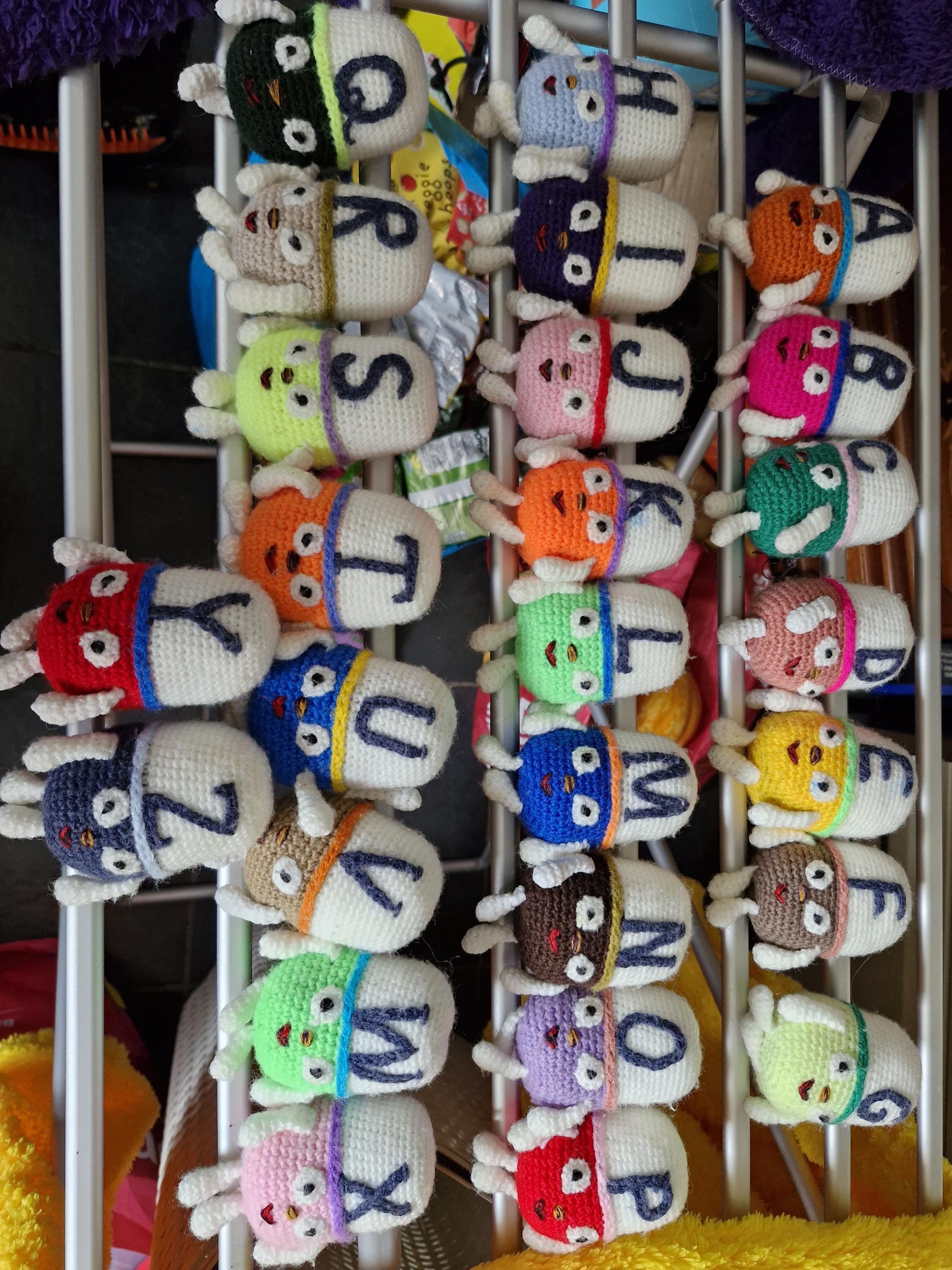 Alphablocks, Handmade. Crochet, Full Set of 26 - Etsy