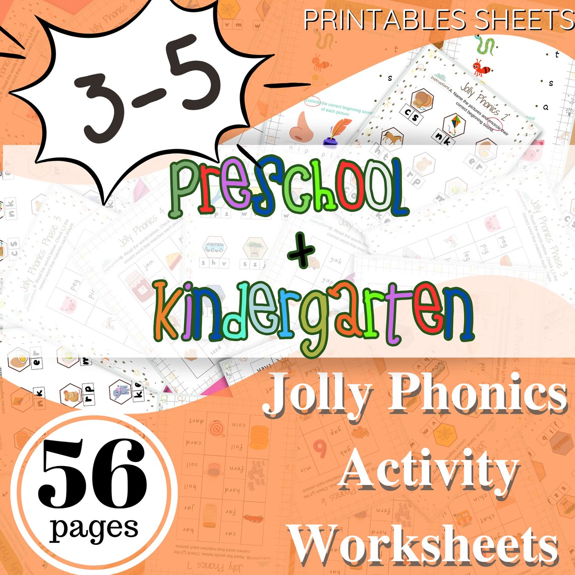 Jolly Phonics Printable Worksheet Children Worksheet Printable ...