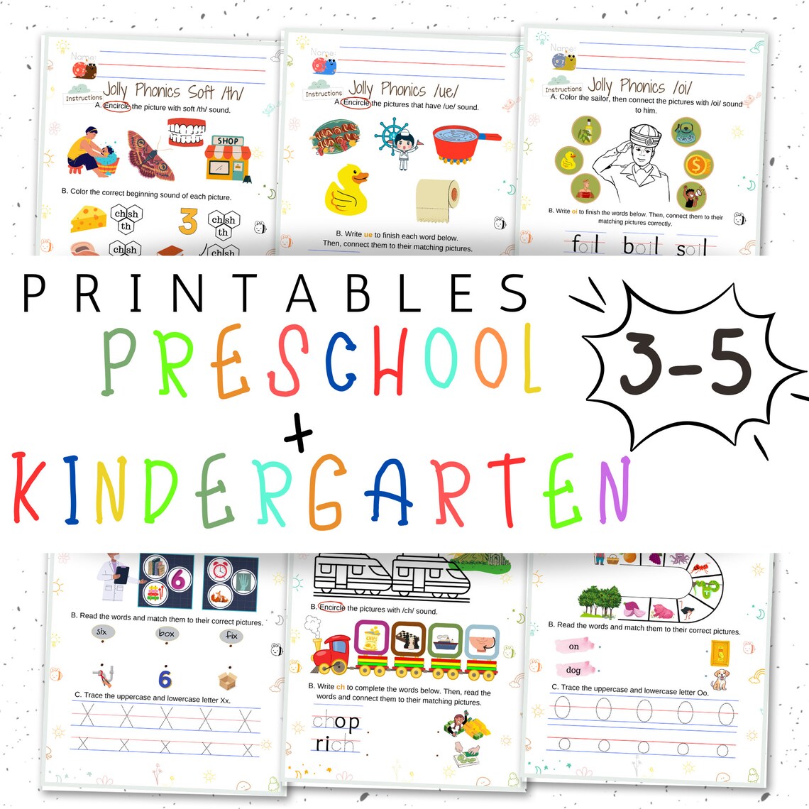 Jolly Phonics Printable Worksheet Children Worksheet Printable ...