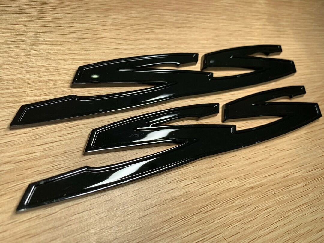 Gloss Black SS Badge Emblem: Commodore VE VF, Side Door/rear Boot - Etsy