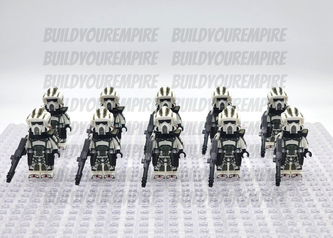 Star Wars Traumas Unit Arc Arf Clone Troopers Minifigure Set With ...