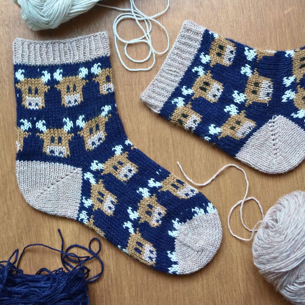 Cow Socks - Etsy