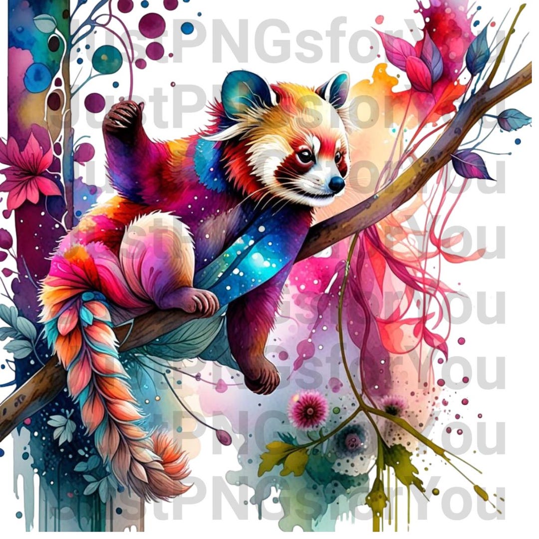 CLIPART - Red Panda Bundle (3 Images) - Baby Animals - Panda - Red ...