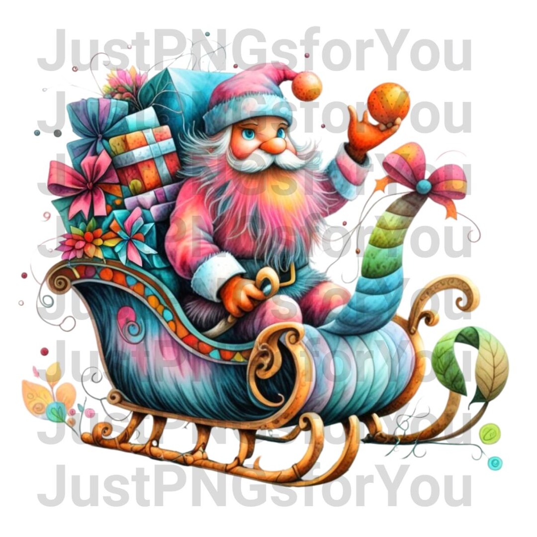 CLIPART - Holiday Bundle (5 Images) - Santa - Reindeer - Elves ...