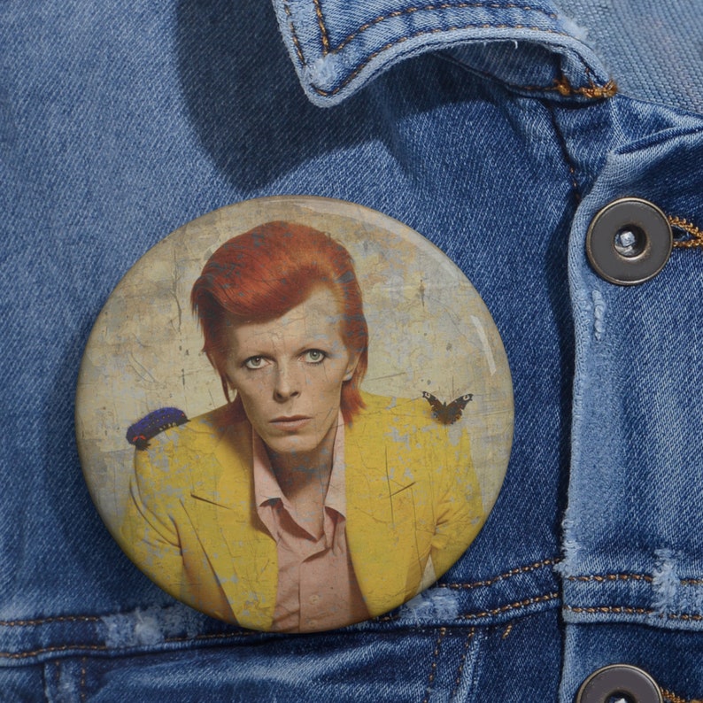 BOWIE LABYRINTH Pin Button, Labyrinth Gift Idea, Bowie Decor Gift, Rock ...