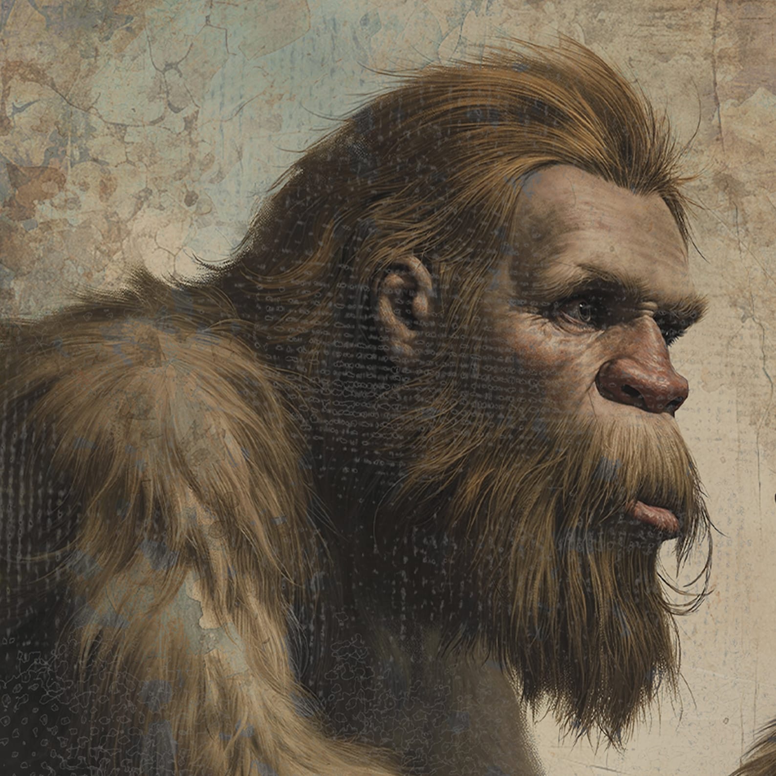 BIGFOOT ART PRINT, Retro Sasquatch Poster, Cryptid Yeti Abominable ...