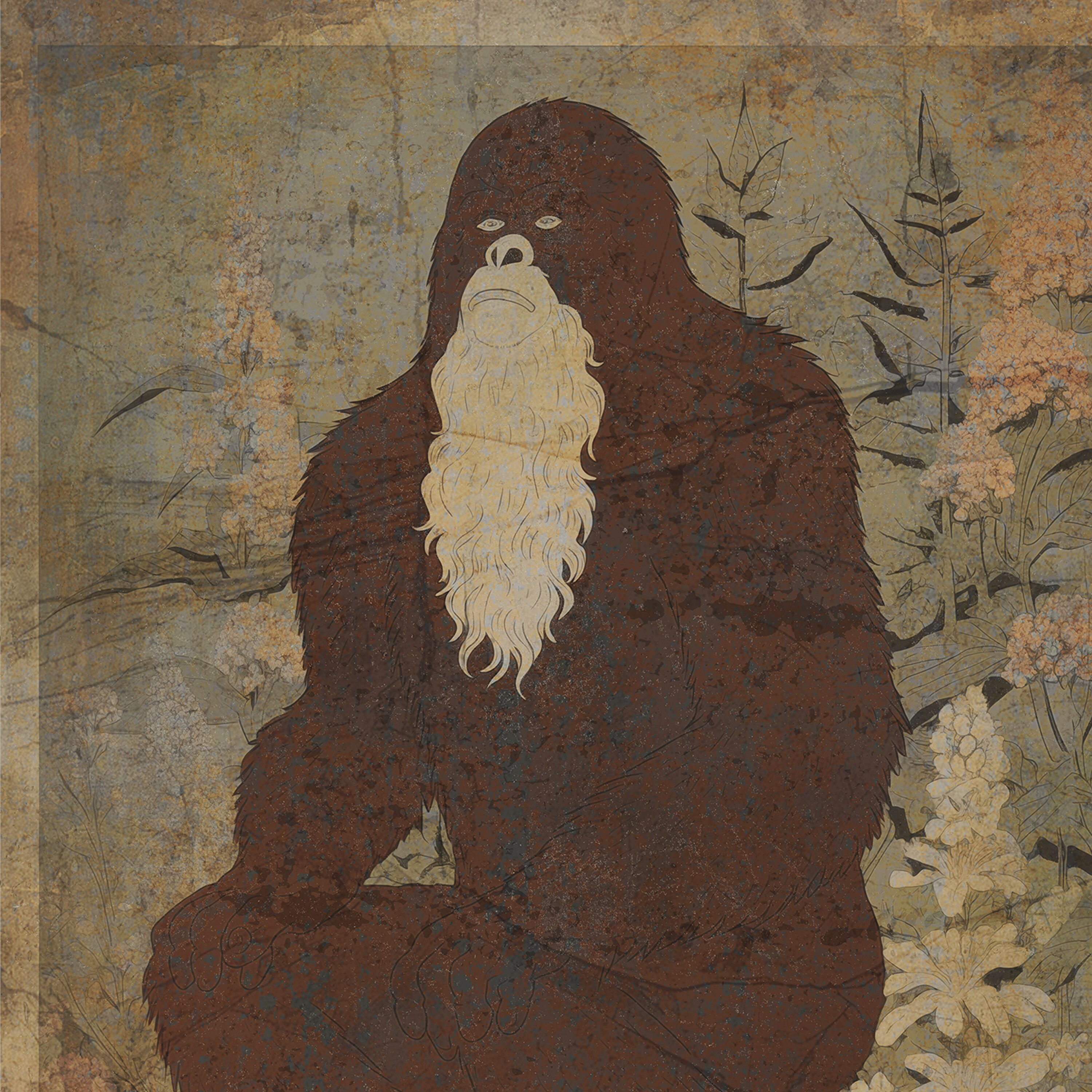 BIGFOOT POSTER Funny SASQUATCH Bathroom Decor Retro - Etsy