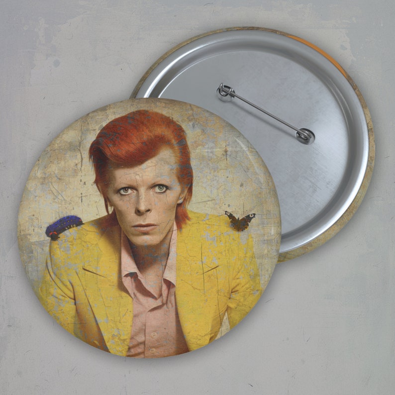 BOWIE LABYRINTH Pin Button, Labyrinth Gift Idea, Bowie Decor Gift, Rock ...