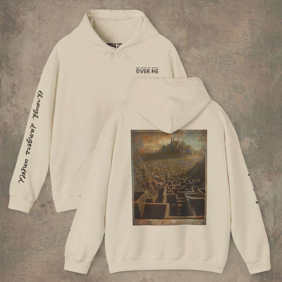 Labyrinth Hoodie Sweatshirt, Goblin City Jareth Castle Shirt, Bowie ...