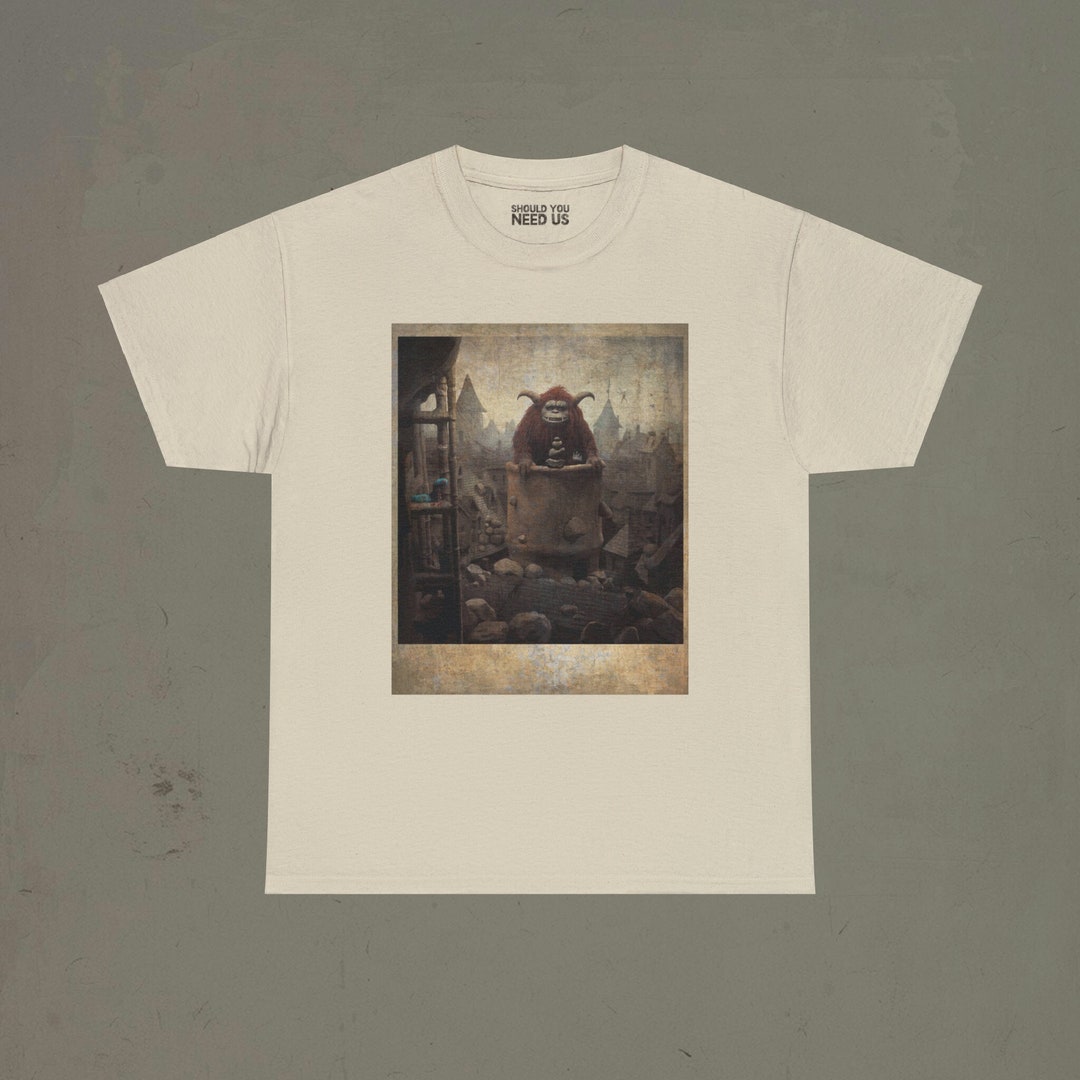 LABYRINTH LUDO Shirt, Bowie Labyrinth Goblin City, Labyrinth Retro Art ...