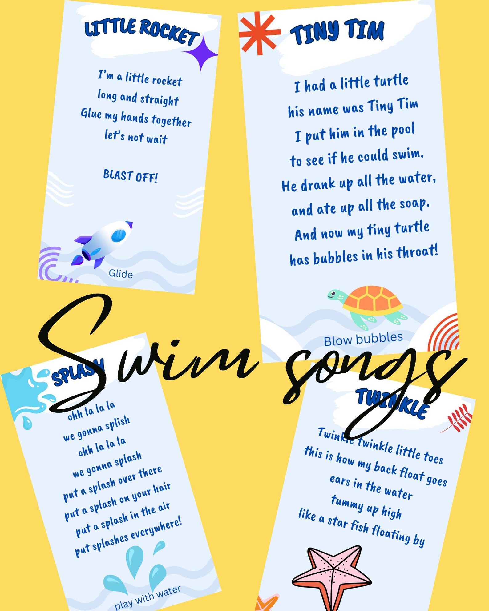 Instant Download Swimming Songs - Etsy