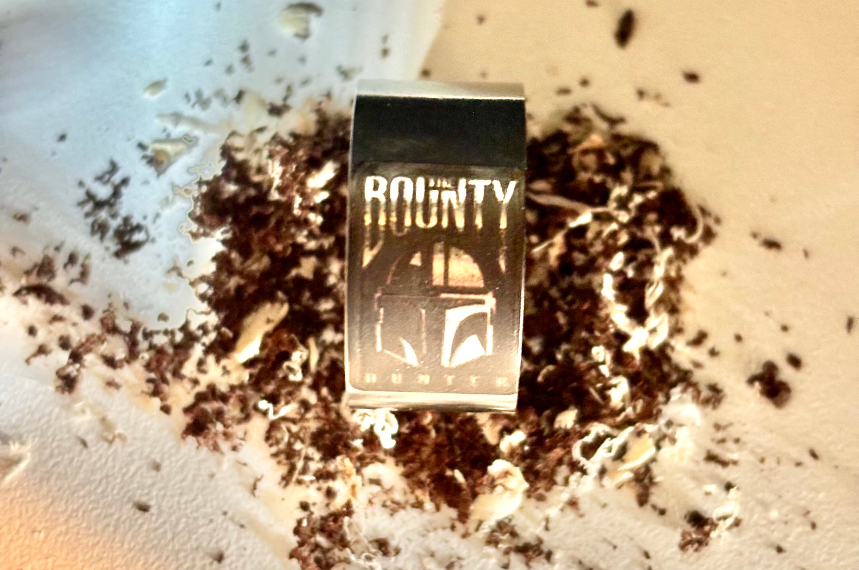 Beskar Stainless Steel 12mm Bounty Hunter Mandalorian Ring - Etsy