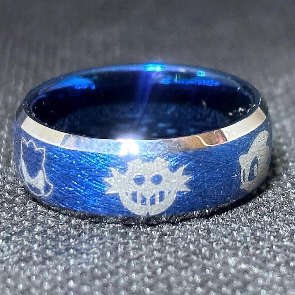 Sonic the Hedgehog Ring Jewelry - Etsy
