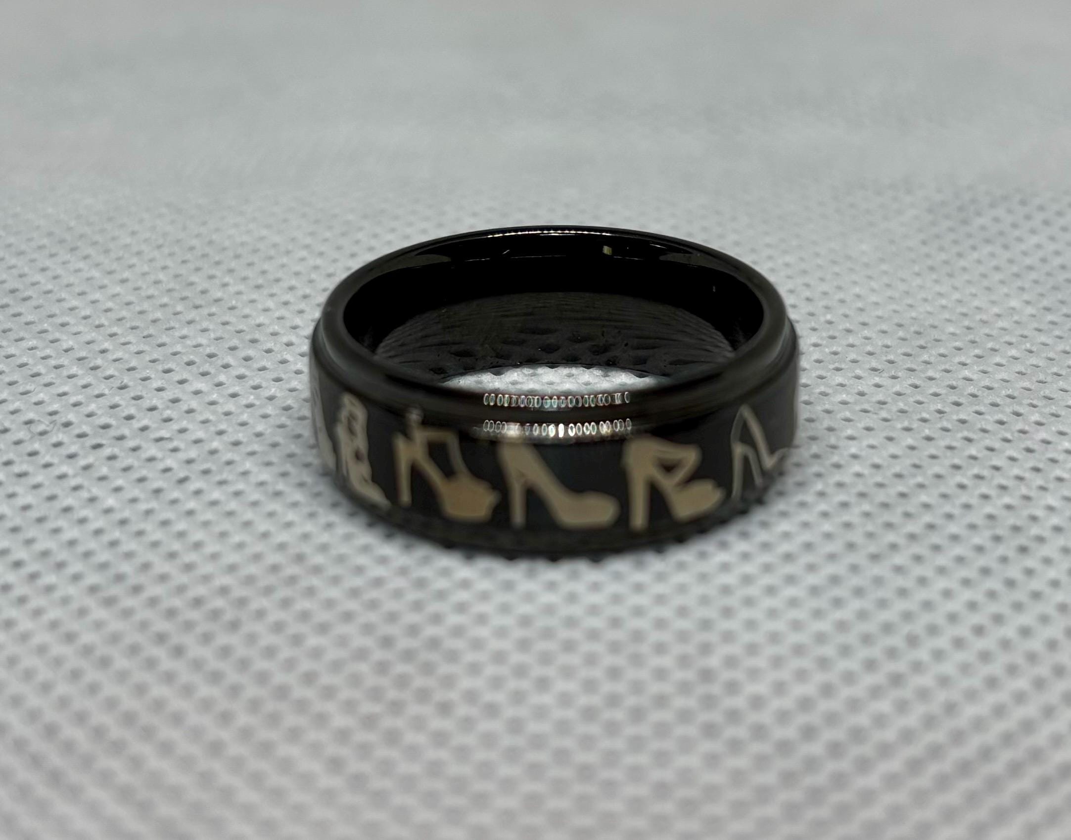 High Heel Stiletto Shoe Ring for Women, Chic Wraparound Heel Collection ...
