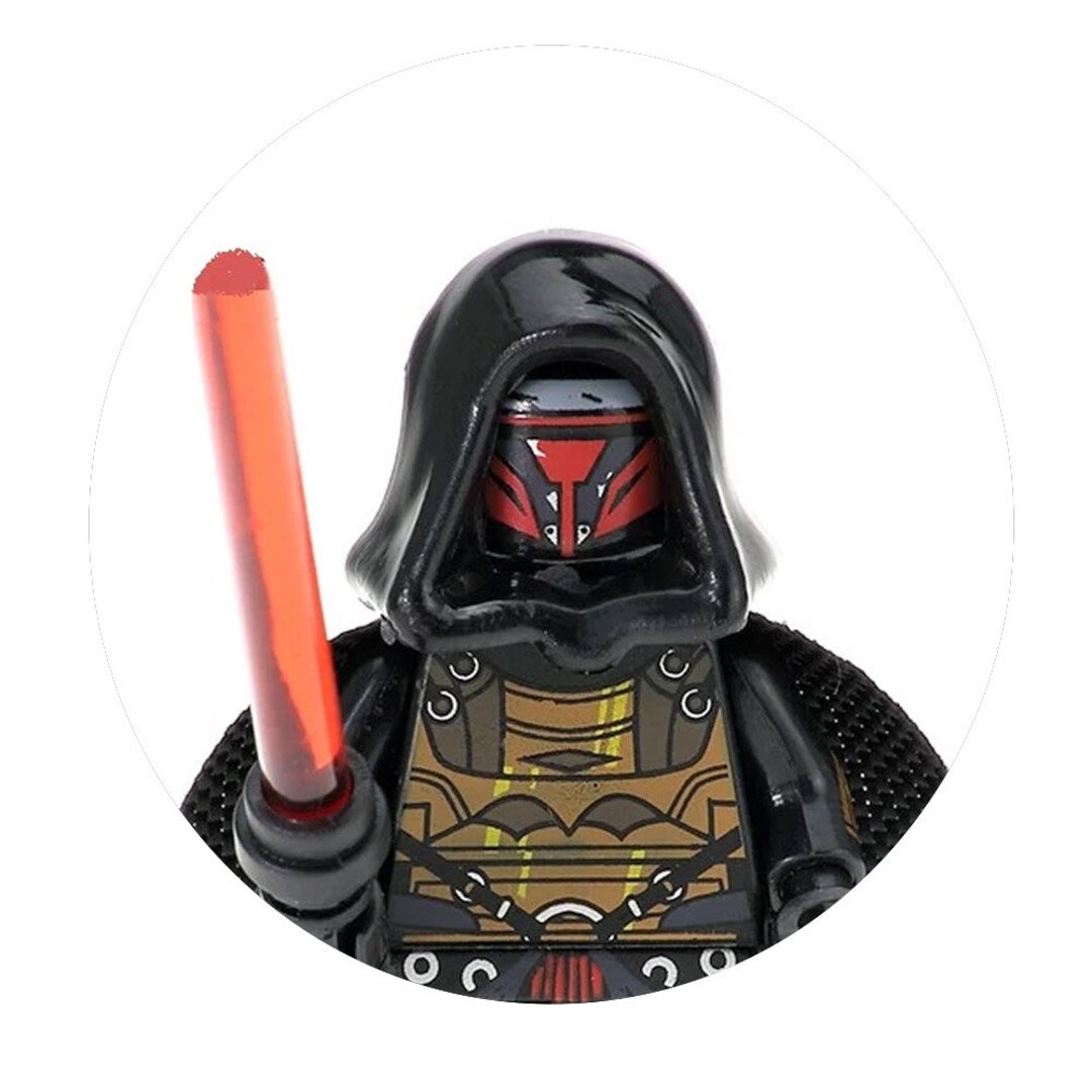 Custom Made Figure Sith Lord Darth Revan Minifig Building Block Toy - Etsy