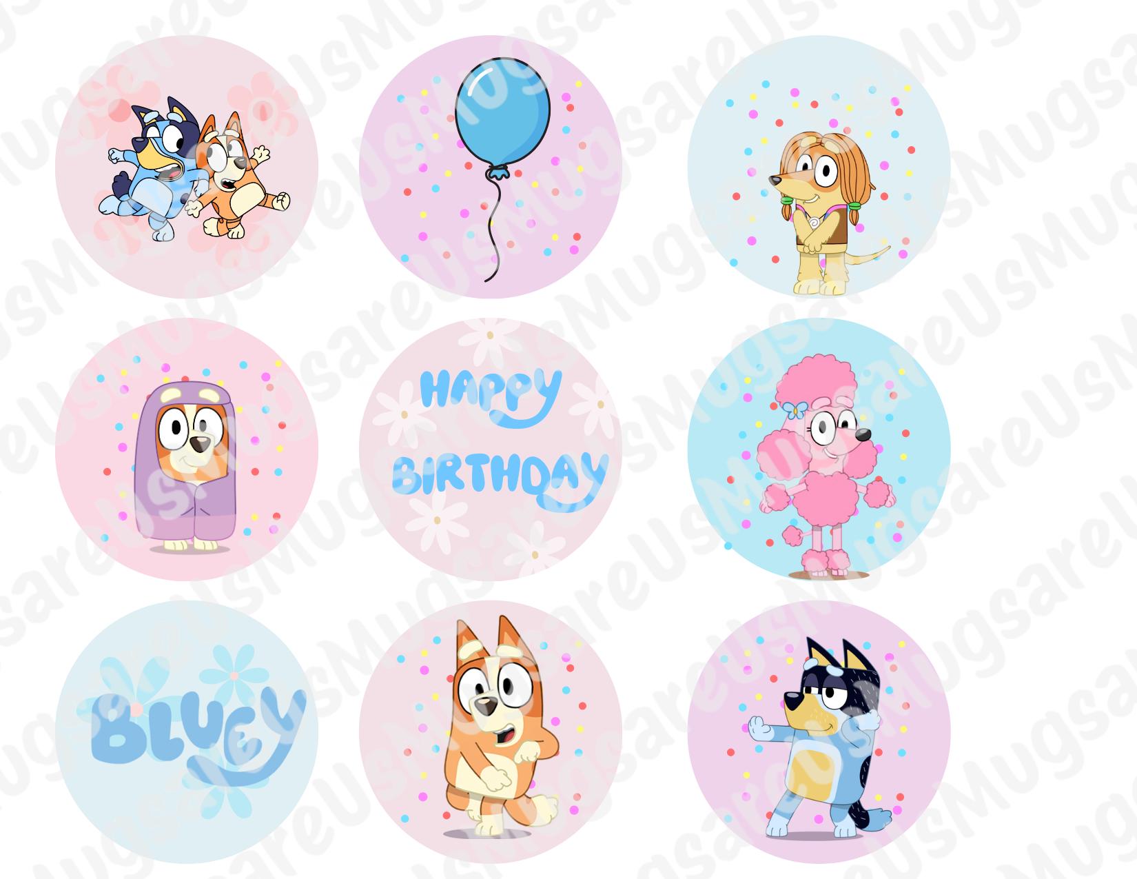 Bluey Party Bundle, Bluey Party Favors Printable, Geburtstagsparty ...