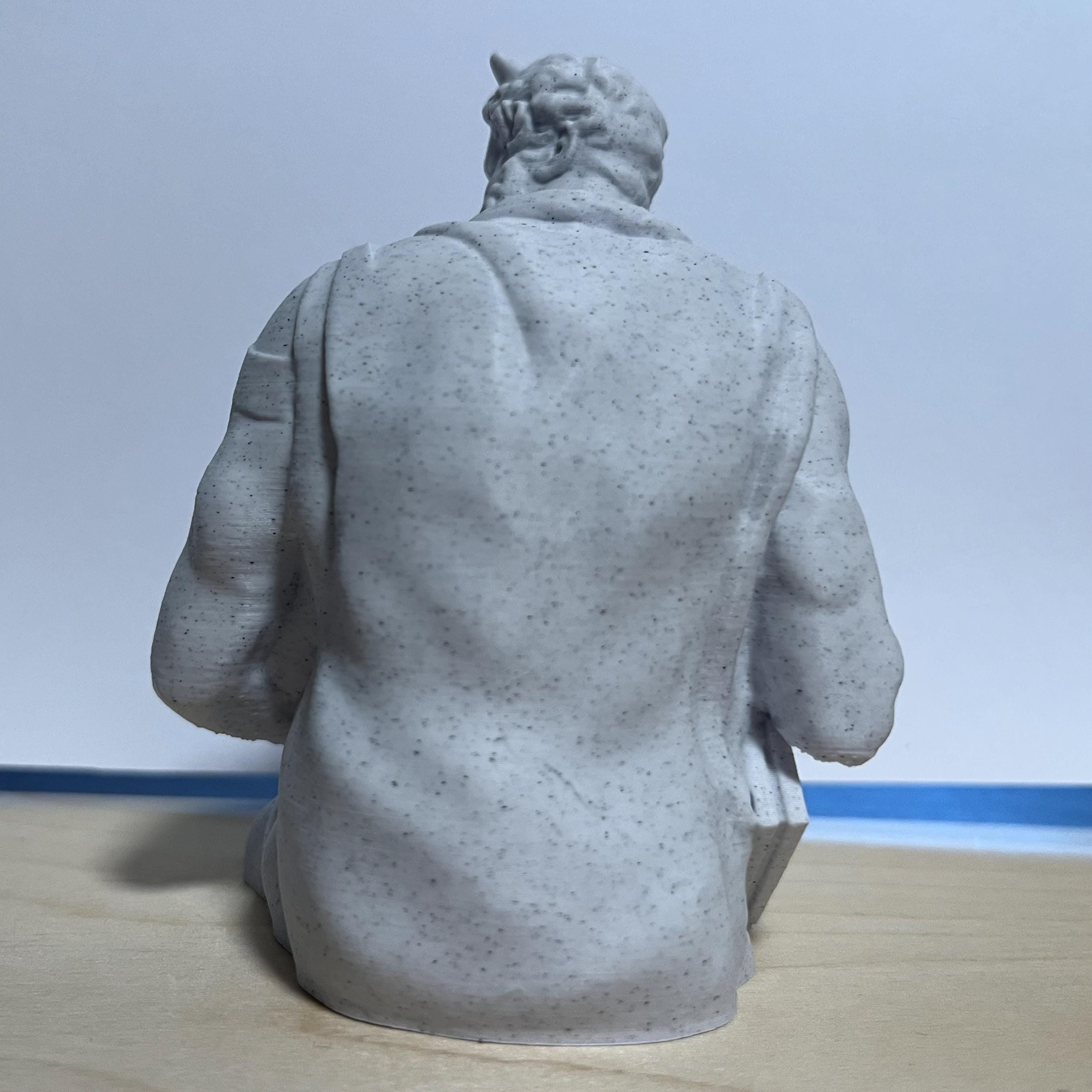 Moses Bust | 3D Printed Replica | Inspired by Michelangelo | Christian ...