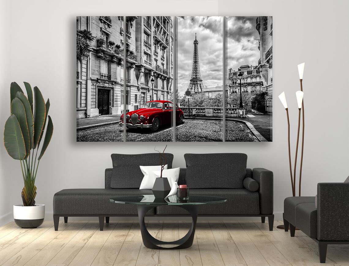 Paris Wall Art Decor for Bedroom Print Set of 3 Prints Girls Room Decor ...