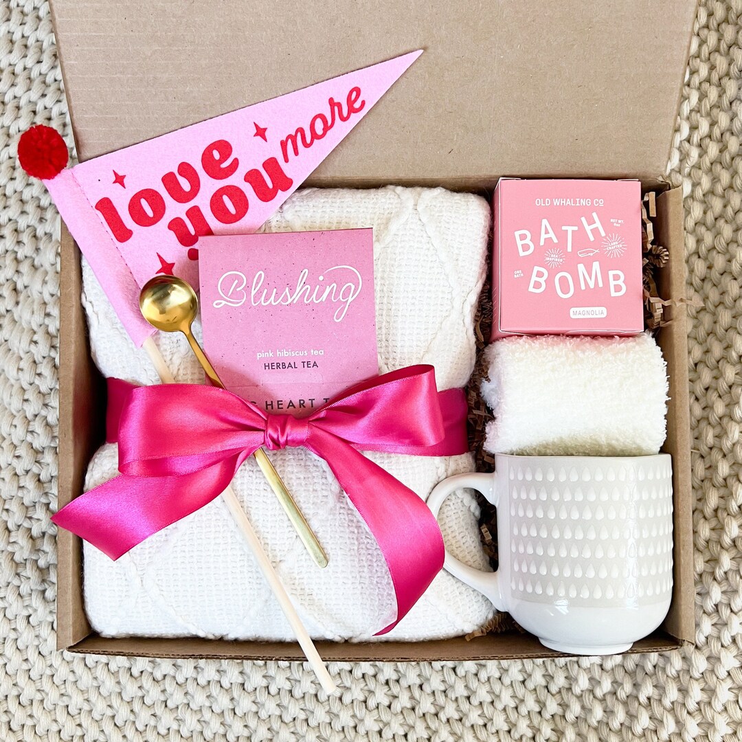 Valentine Gift Box, Love Hygge Gift Box, Perfectly Gifted Box for Women ...