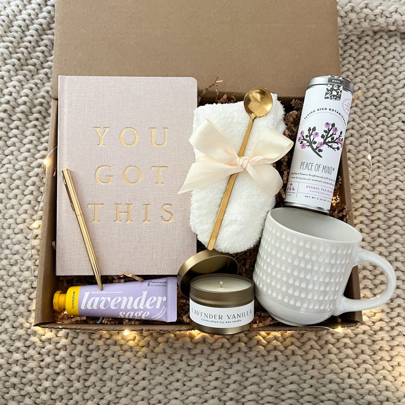 You Got This Gift Box for Women, Warm Thoughtful Hygge Gift Basket ...
