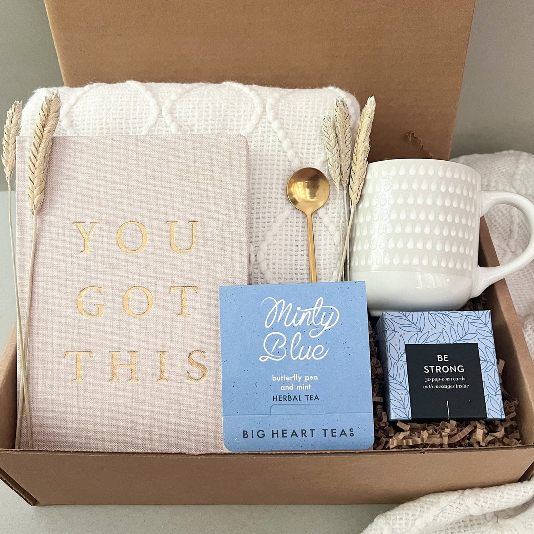 Inspirational Cheer up Box for Women, Encouraging Gift Basket ...