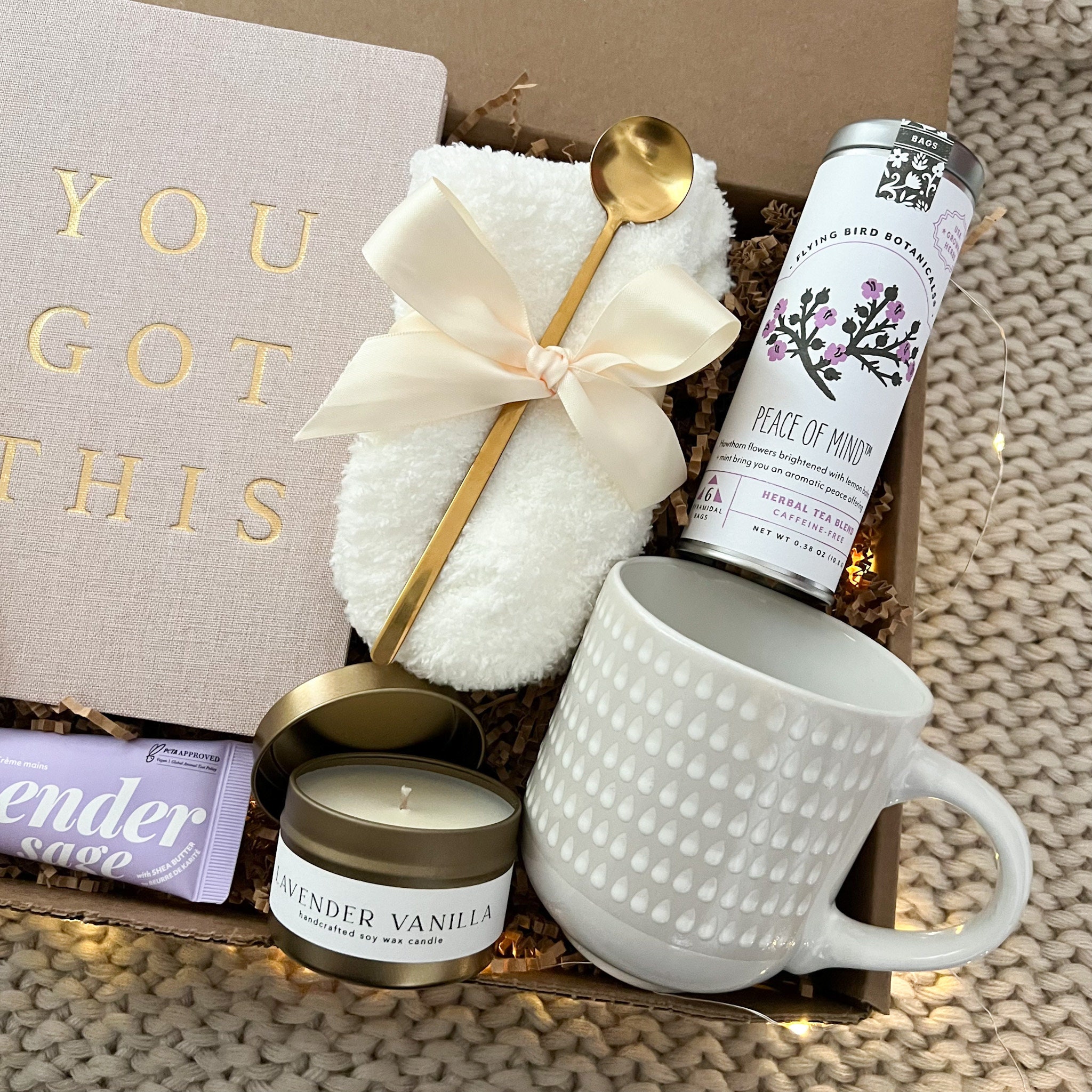 You Got This Gift Box for Women, Warm Thoughtful Hygge Gift Basket ...