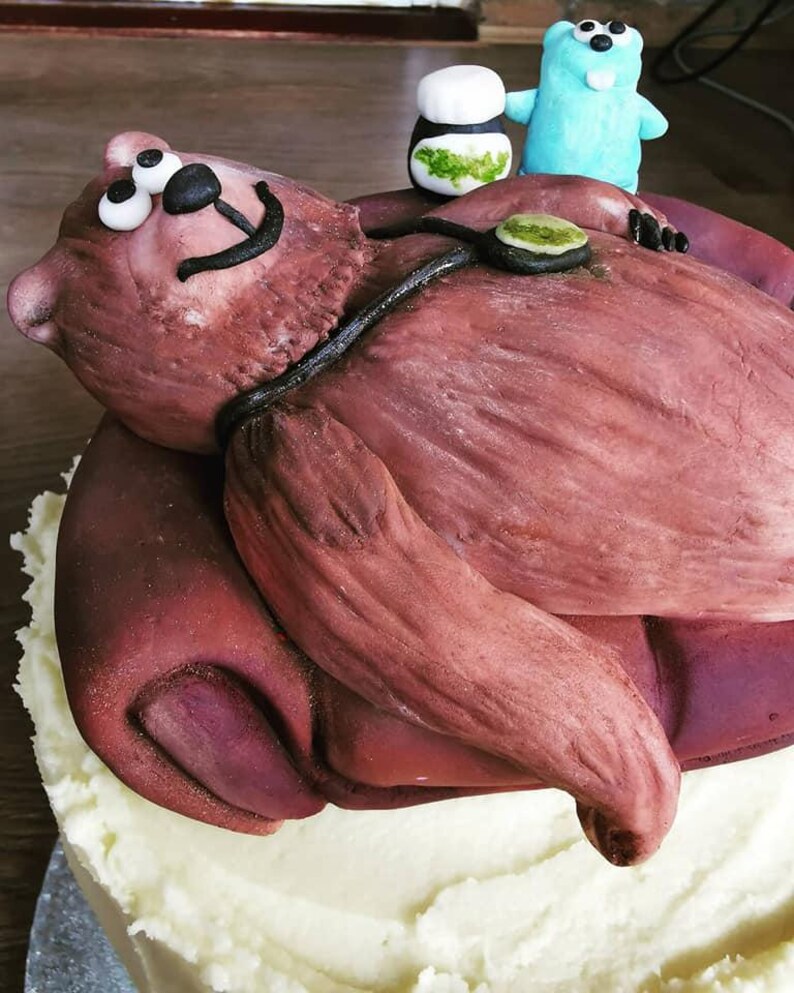 Grizzly and the Lemmings - Edible Icing Figures - Etsy