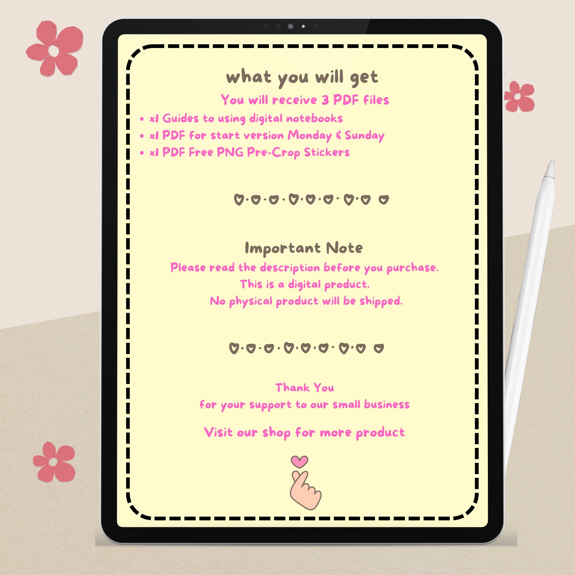 Funky Love Digital Planner 2024 Complete Set Journal Year Cute Digital ...