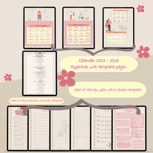 Funky Love Digital Planner 2024 Complete Set Journal Year Cute Digital ...