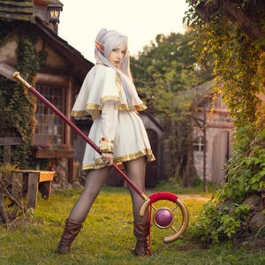 Frieren's Staff - Anime Inspired Cosplay Prop - Etsy