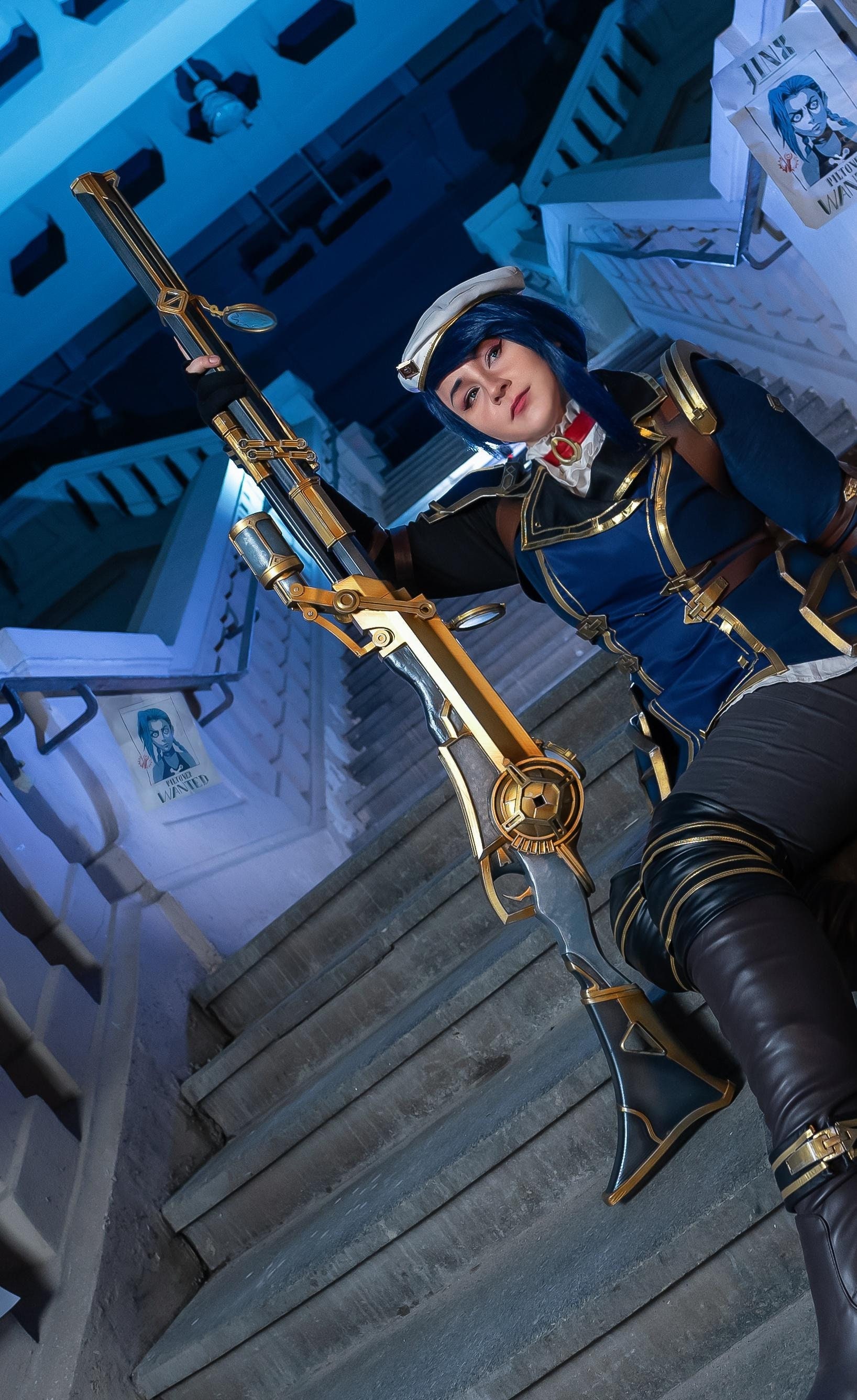 Caitlyn's Kiramann Rifle - Cosplay Game Prop Arcane Inspired Costume - Etsy