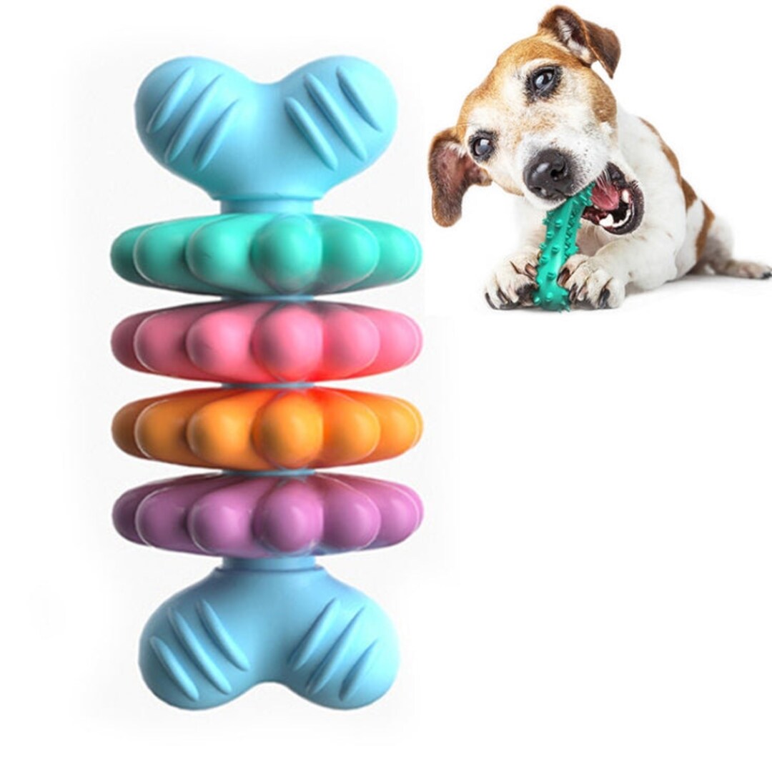 BG5051 Pet Chew Toys Bone Shape Dog Teething Sticky Style: 4 - Etsy