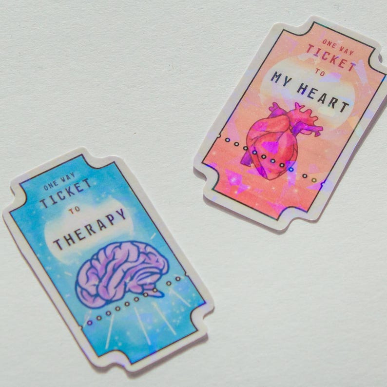 Ticket Sticker - Etsy