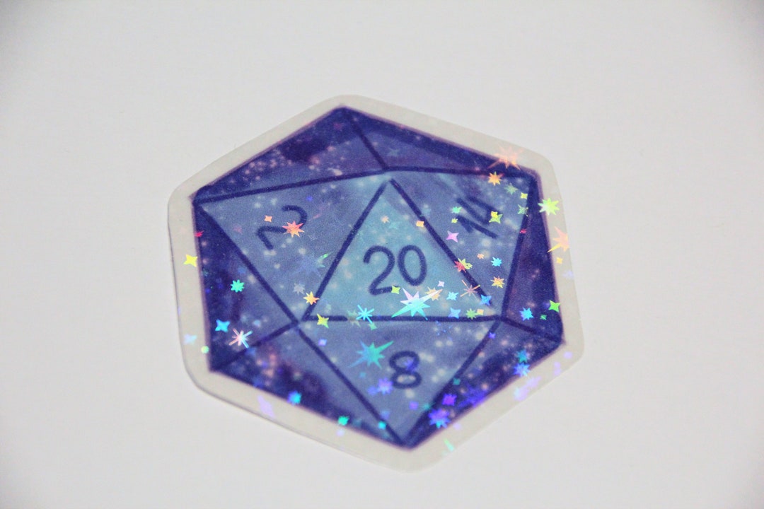 D20 Sticker - Etsy