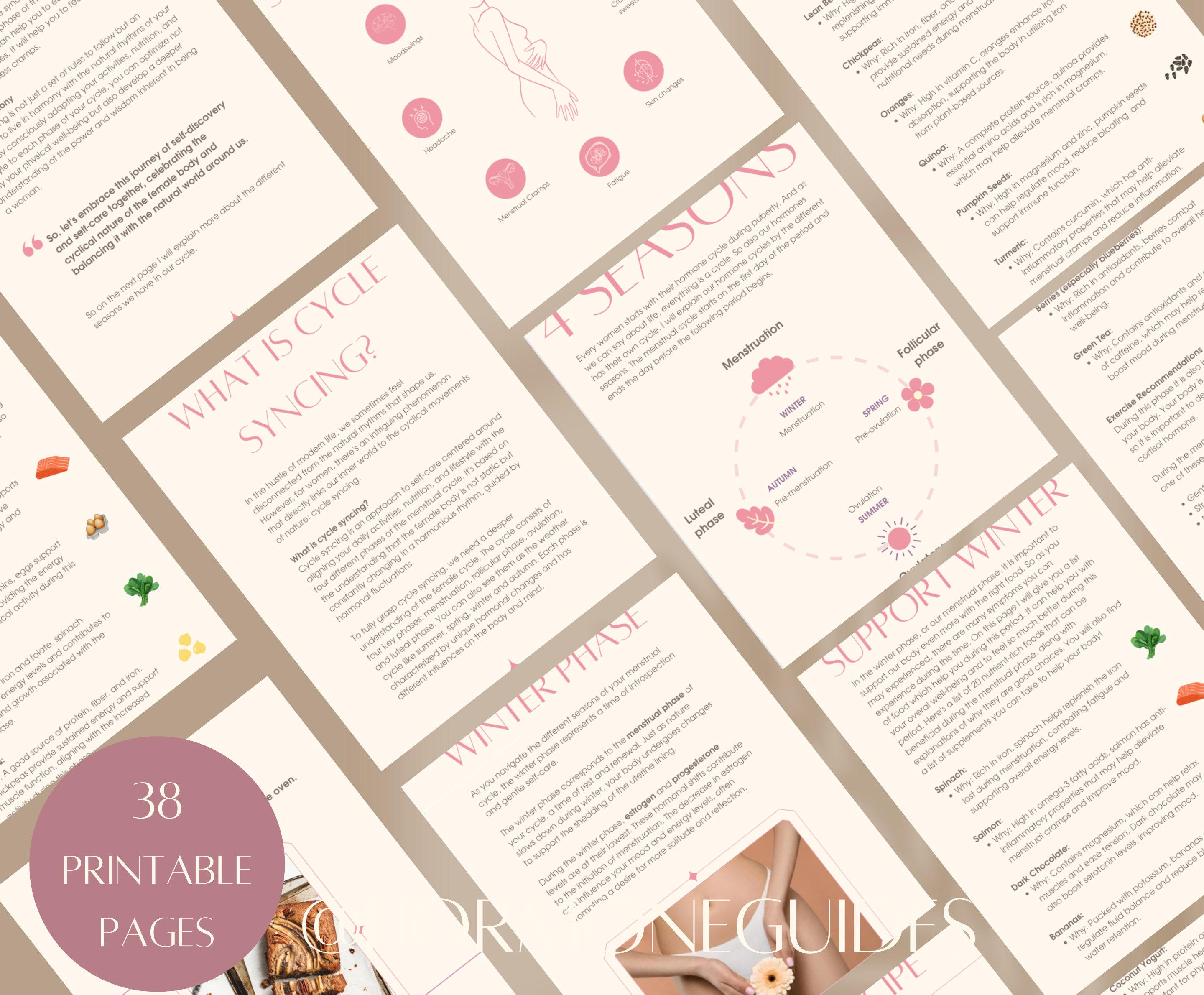 Cycle Syncing Guide for Beginners Hormone Ebook Lifestyle - Etsy