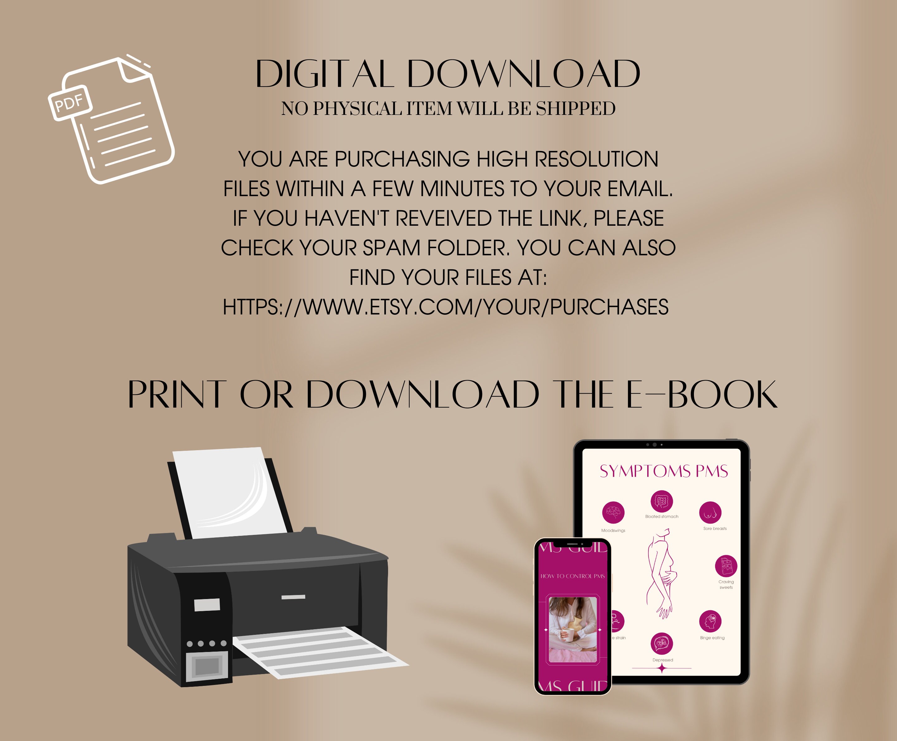 PMS Guide and Hormone Recipe Guide to Balance Hormones Proof Food Lifestyle Guide Cycle Syncing ...